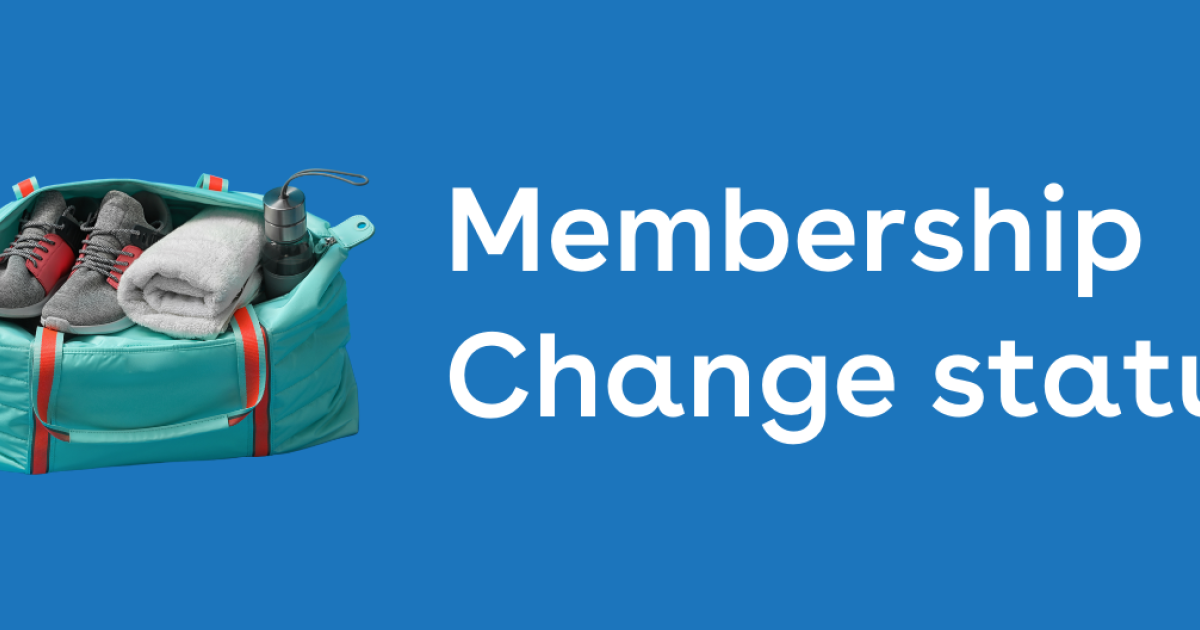 Change your membership status | Aqualink