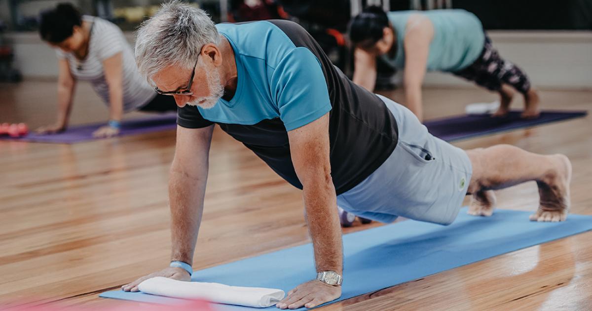 Keeping fit in senior years | Aqualink